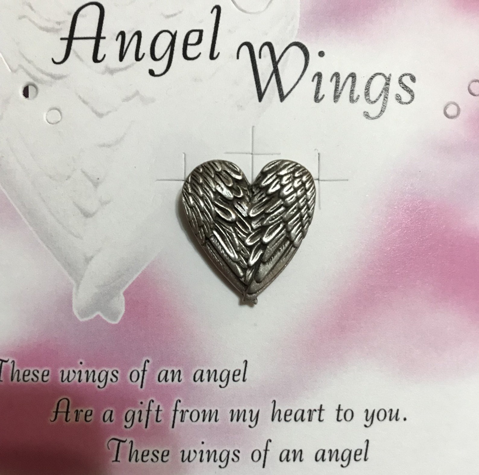 Angel Wings Pin - Etsy