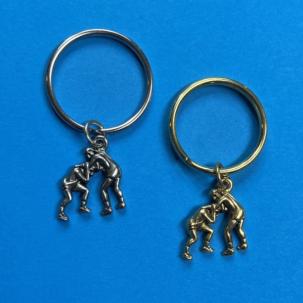 Wrestling Charm - Etsy