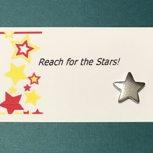 Reach for the Stars Card & Star Token - Etsy
