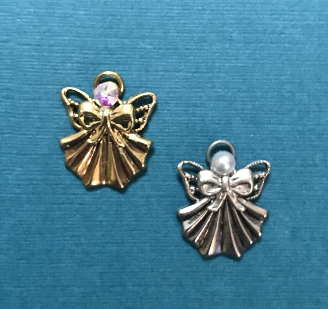 New Grandchild Guardian Angel Pin Set - Etsy