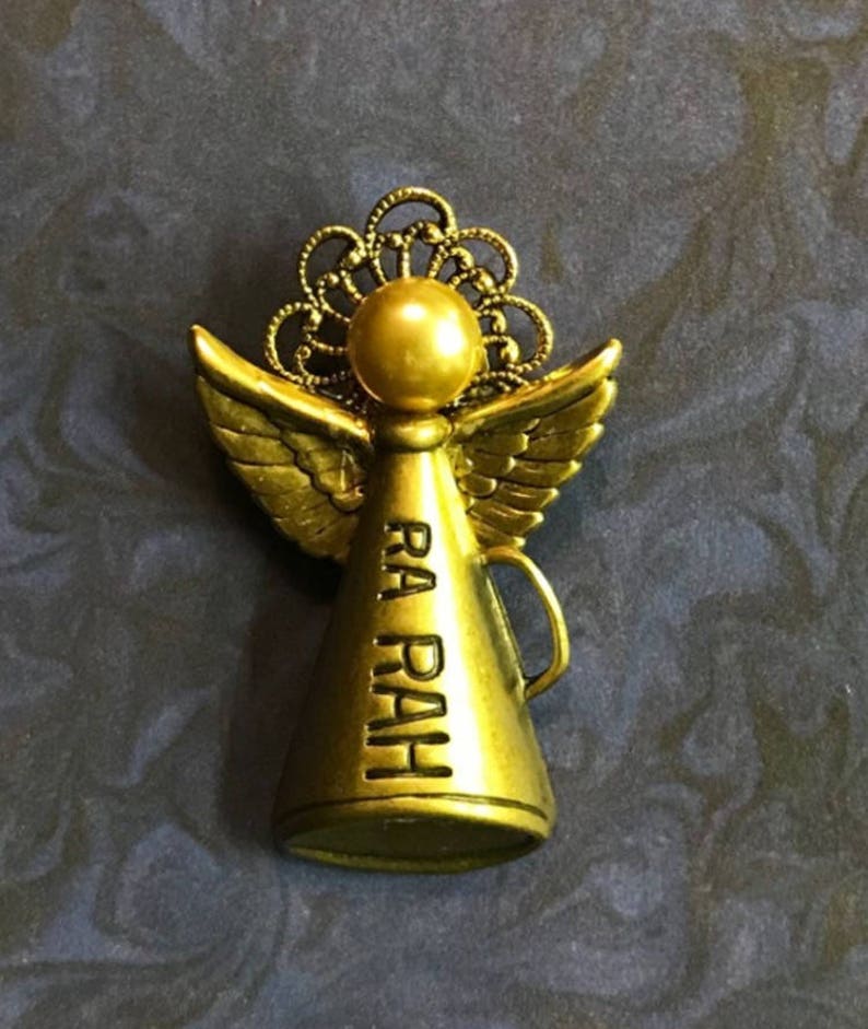 Cheerleader Angel Pin - Etsy