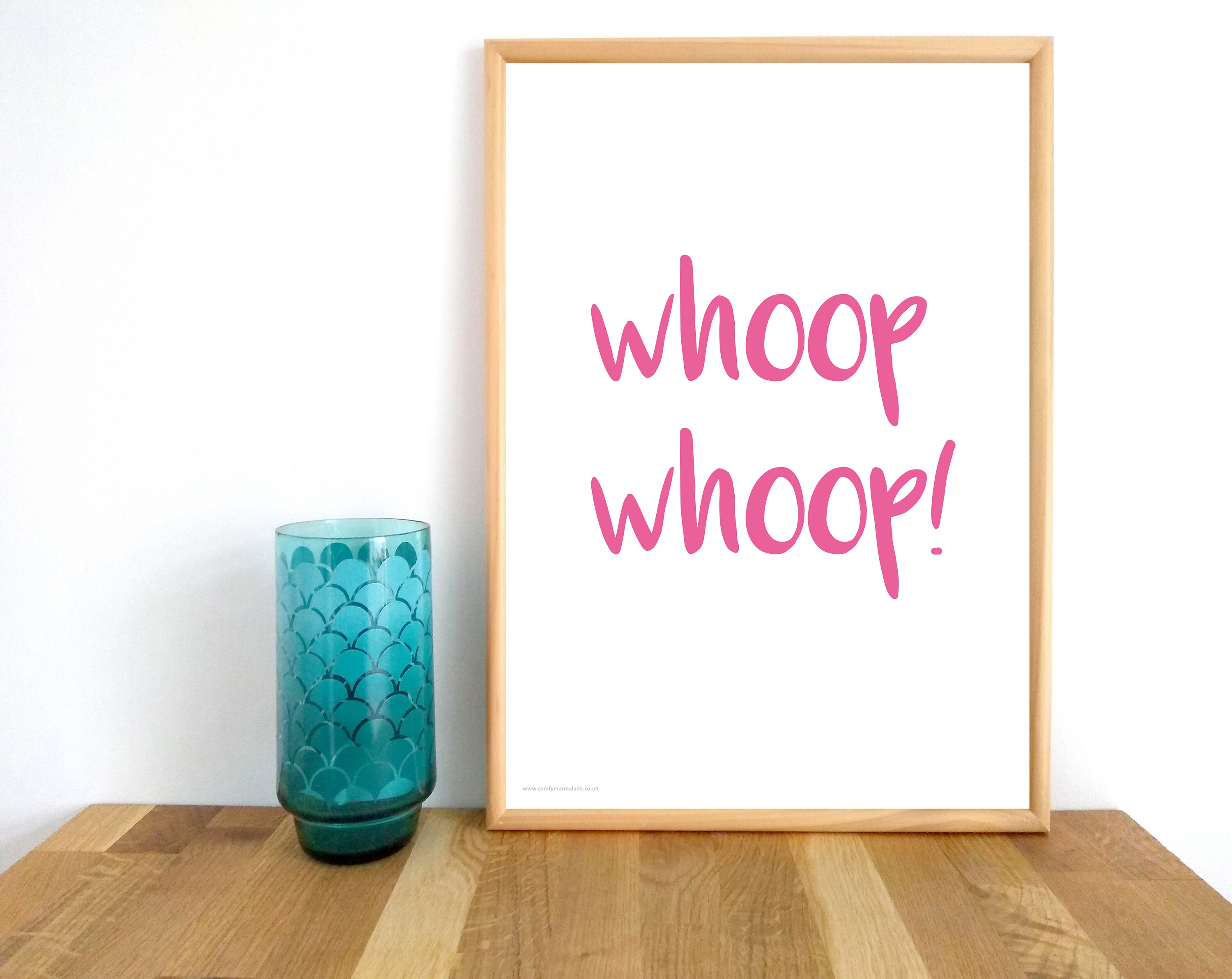 WHOOP WHOOP Print A4 / A3 Unframed by Comfy Marmalade | Etsy