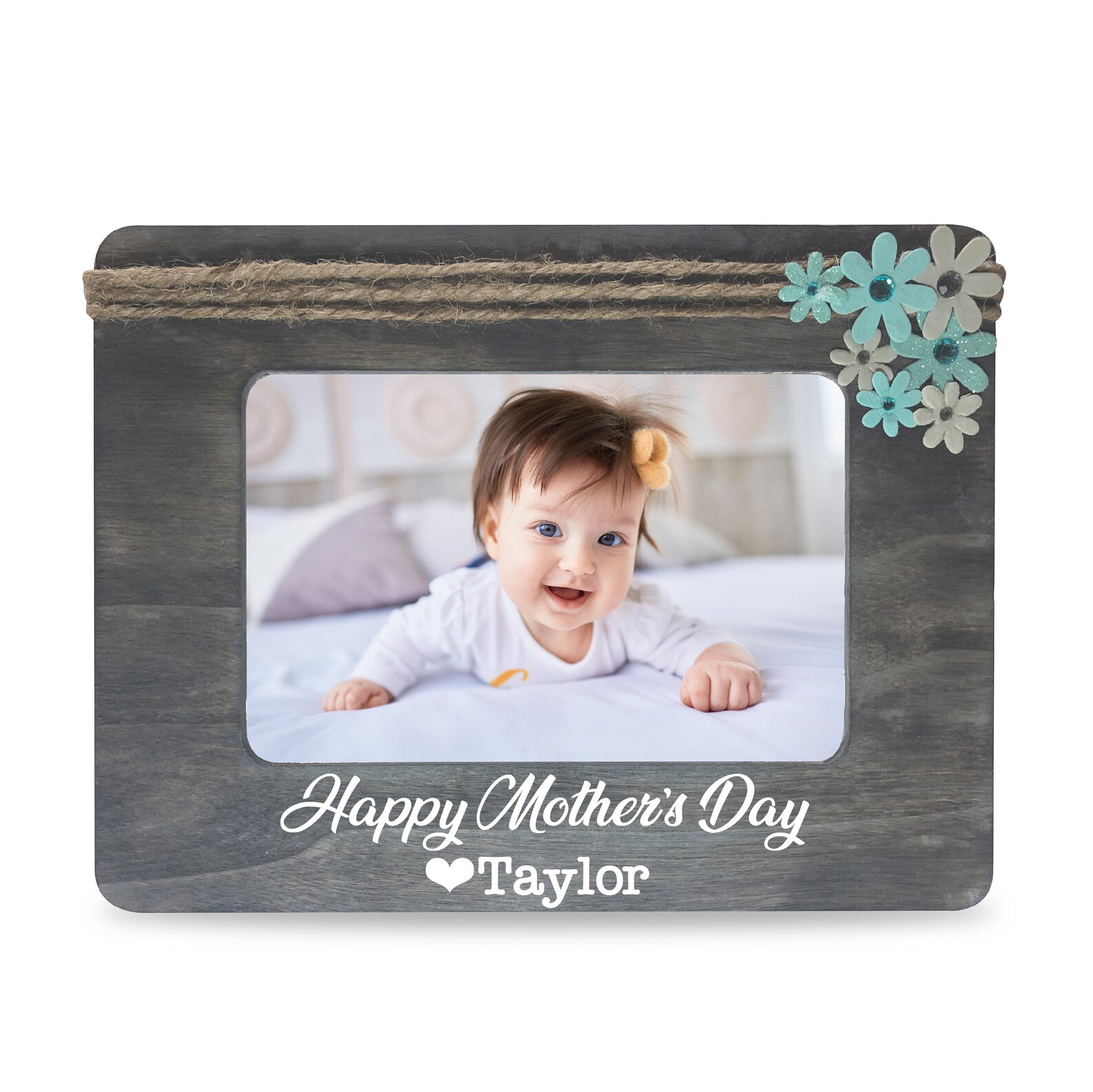 Happy Mother's Day Photo Frame Personalized Mother's - Etsy