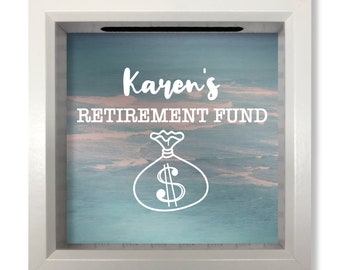 Retirement Shadow Box - Etsy