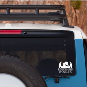 Roevember is Coming Decal, Auto Decal, Roe V Wade Decal, Pro Choice ...