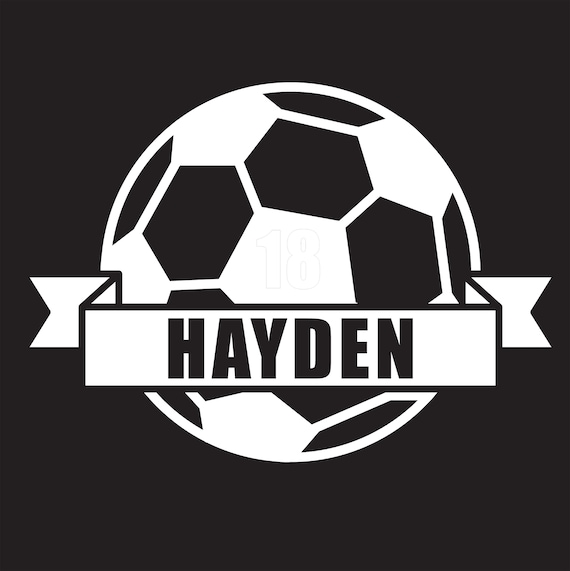 Custom Soccer Car Decals Personalized Design Custom Vinyl Decal