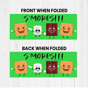 Back to School Gift for Students, Printable Smore Header Tag First Day ...