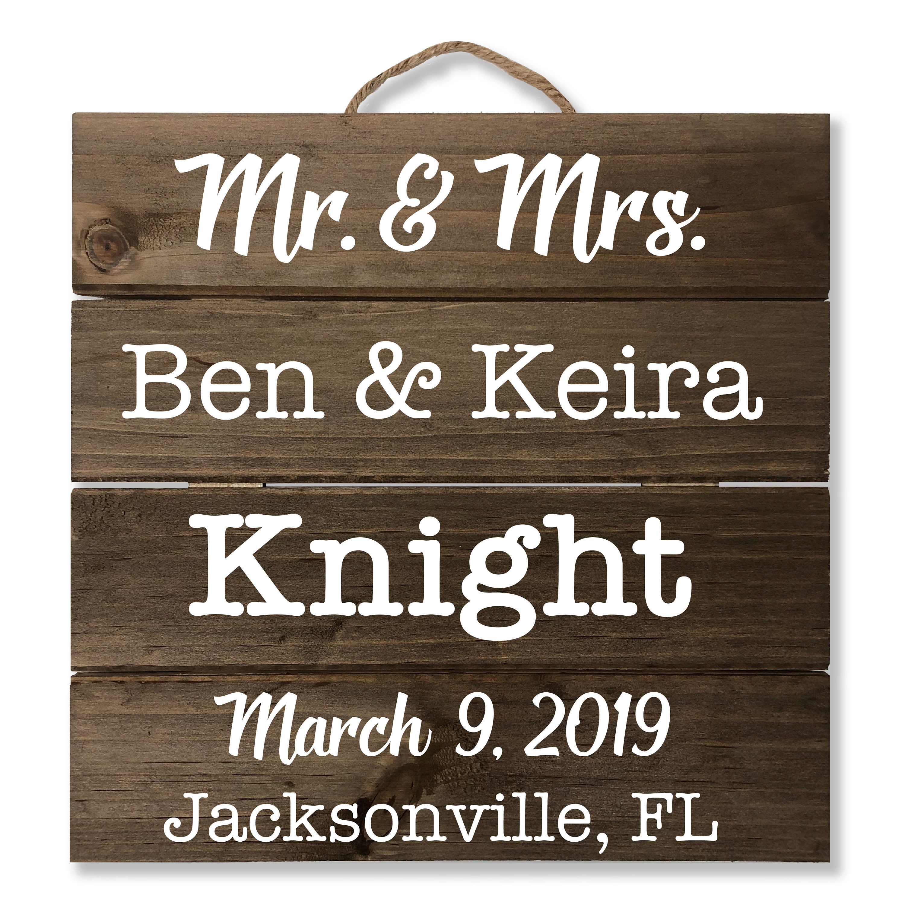 Personalized Wedding Sign Custom Wedding Sign Newlywed | Etsy