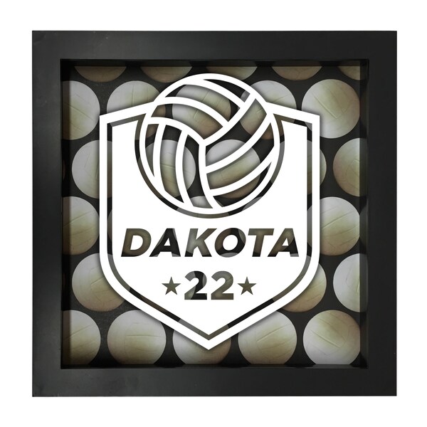 Volleyball Shadow Box - Etsy