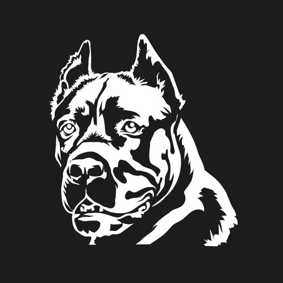 Cane Corso Decal Cane Corso Auto Decal Cane Corso Car - Etsy