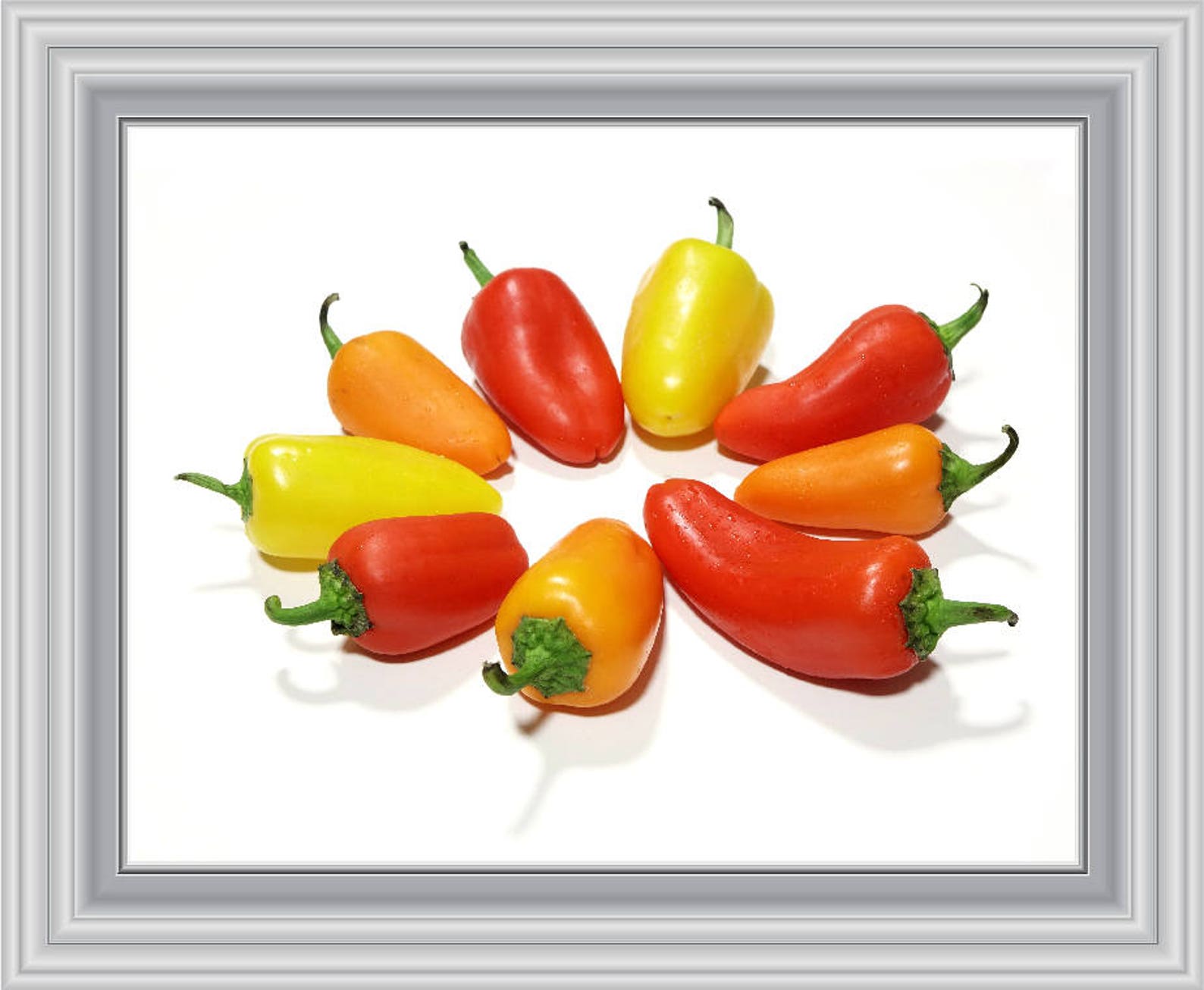 Chili Pepper Print Chili Pepper Art Food Prints Kitchen - Etsy