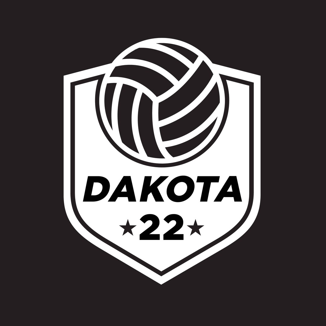 Custom Volleyball Decal, Personalized Volleyball Name and Number Decal ...