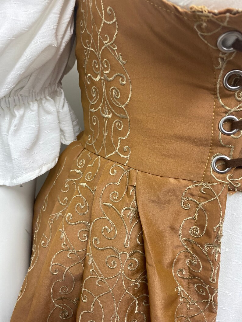 Medieval/renaissance Peasant Dress Costume/cosplay - Etsy