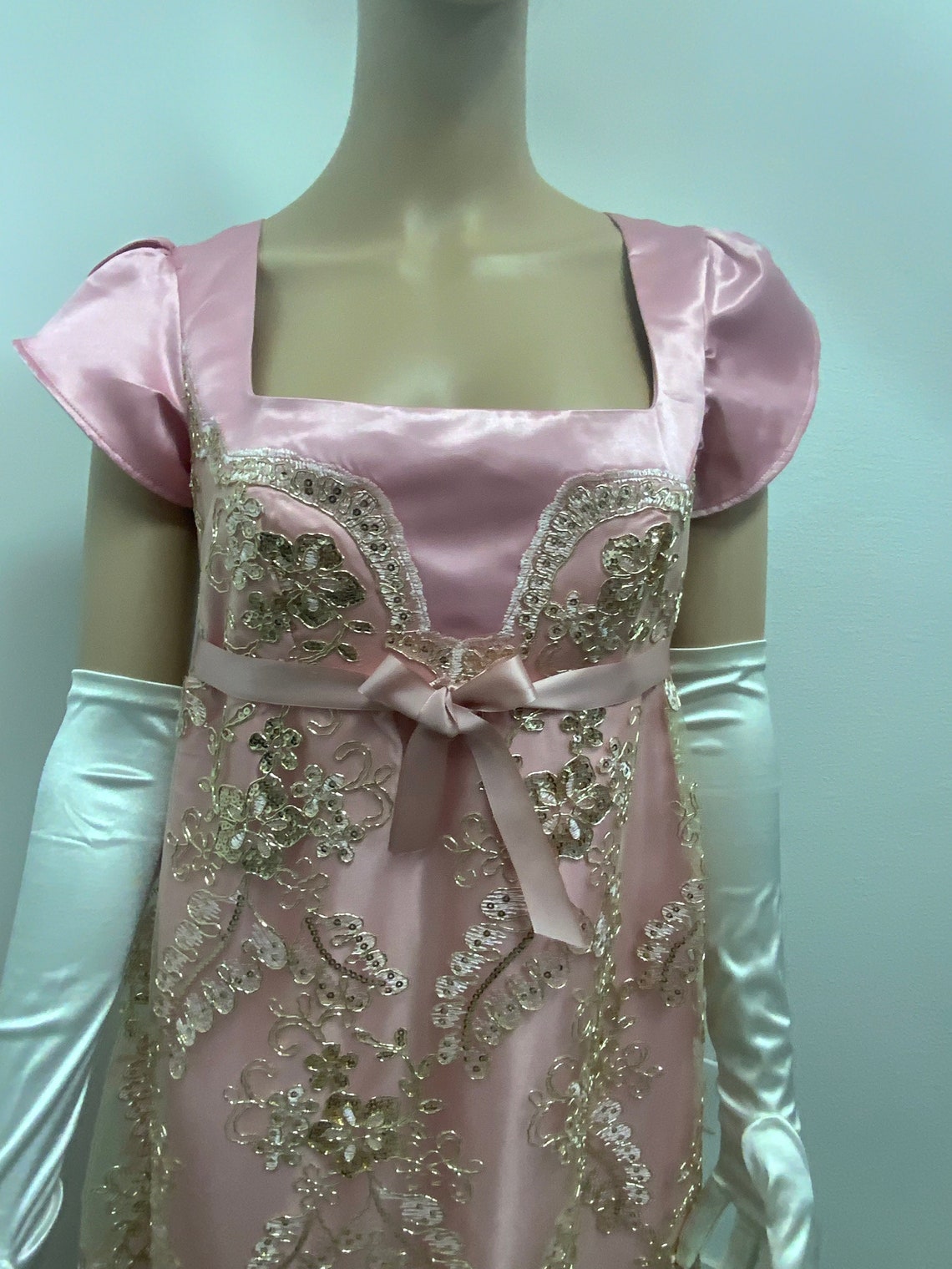 Regency/imperial Waist Style Dress/gown/costume - Etsy