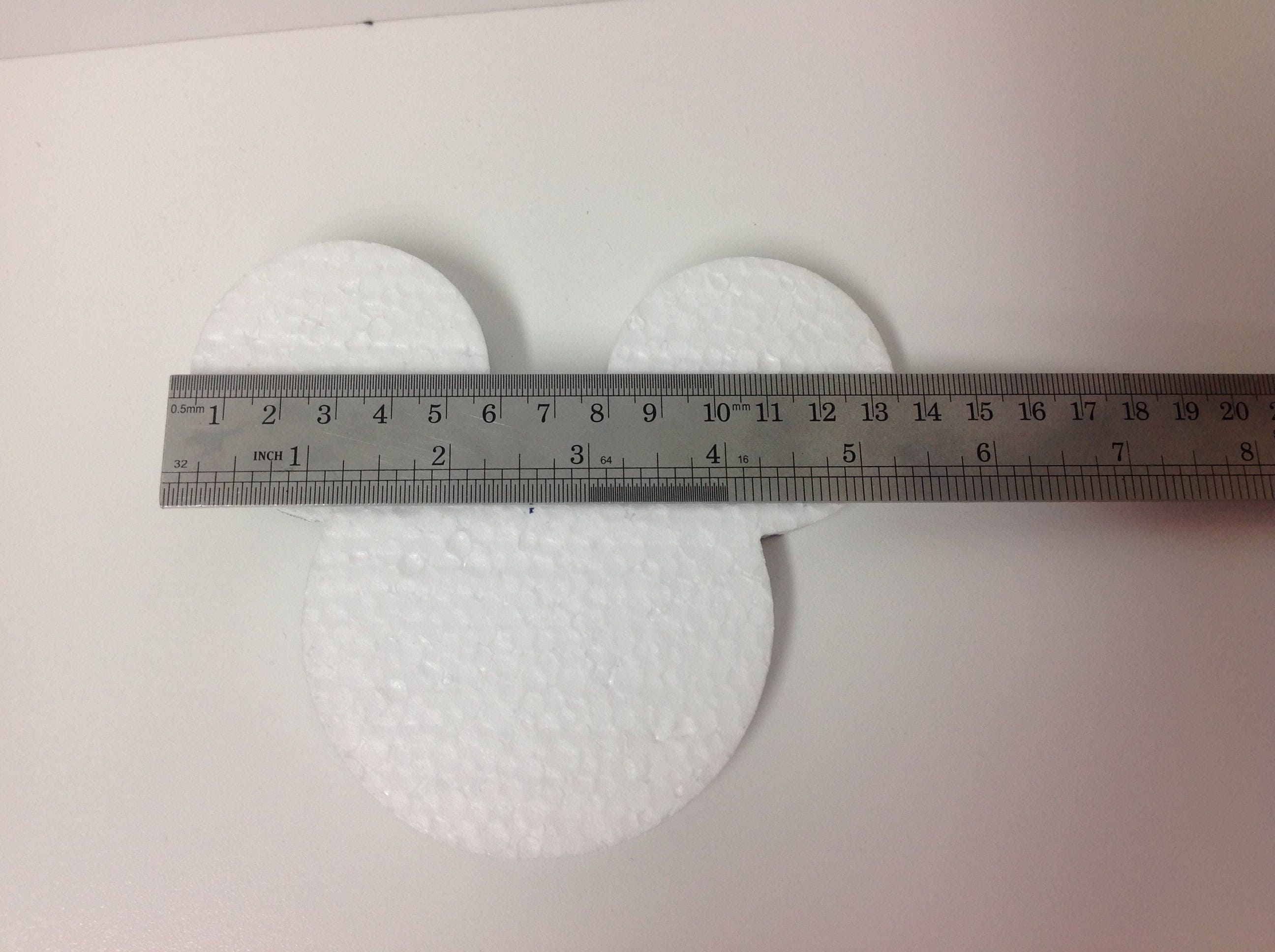 Small Mickey/ Minnie Mouse Foam Face | Etsy