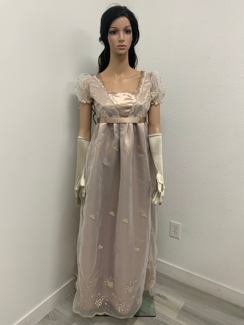 Regency Dress, Shoes | Jane Austen Clothing, Bridgerton Dresses