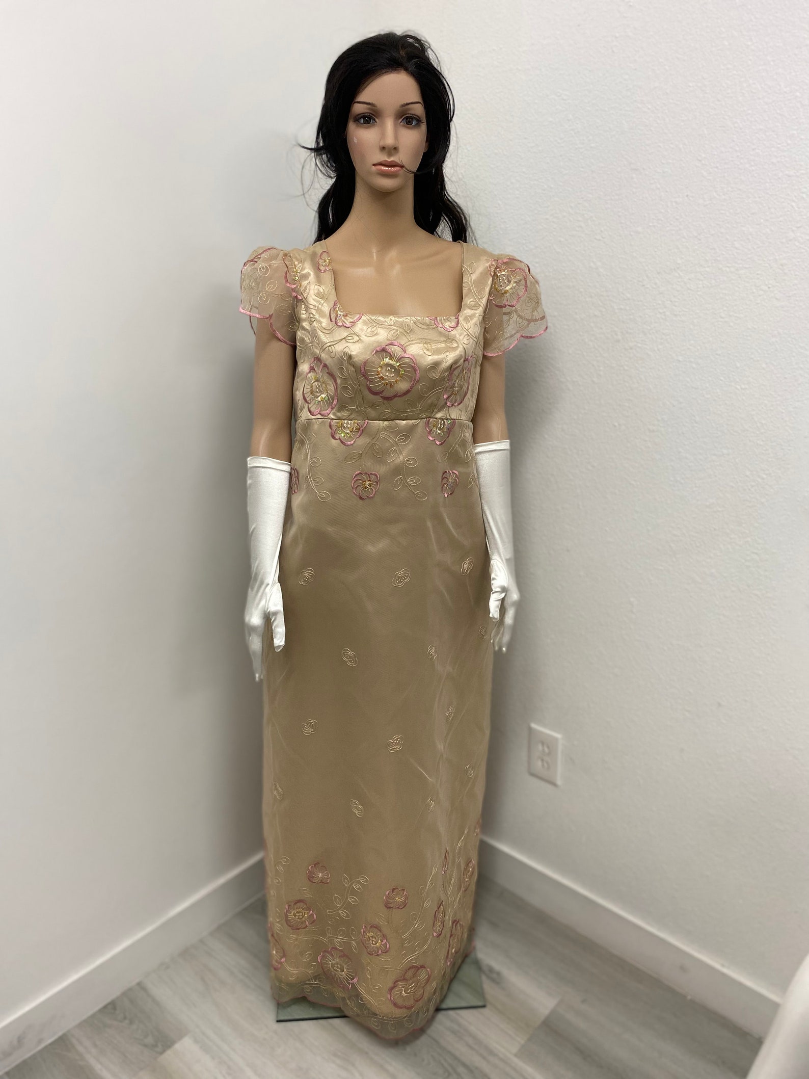 Empire Waist Regency Style Dress/costume/cosplay - Etsy