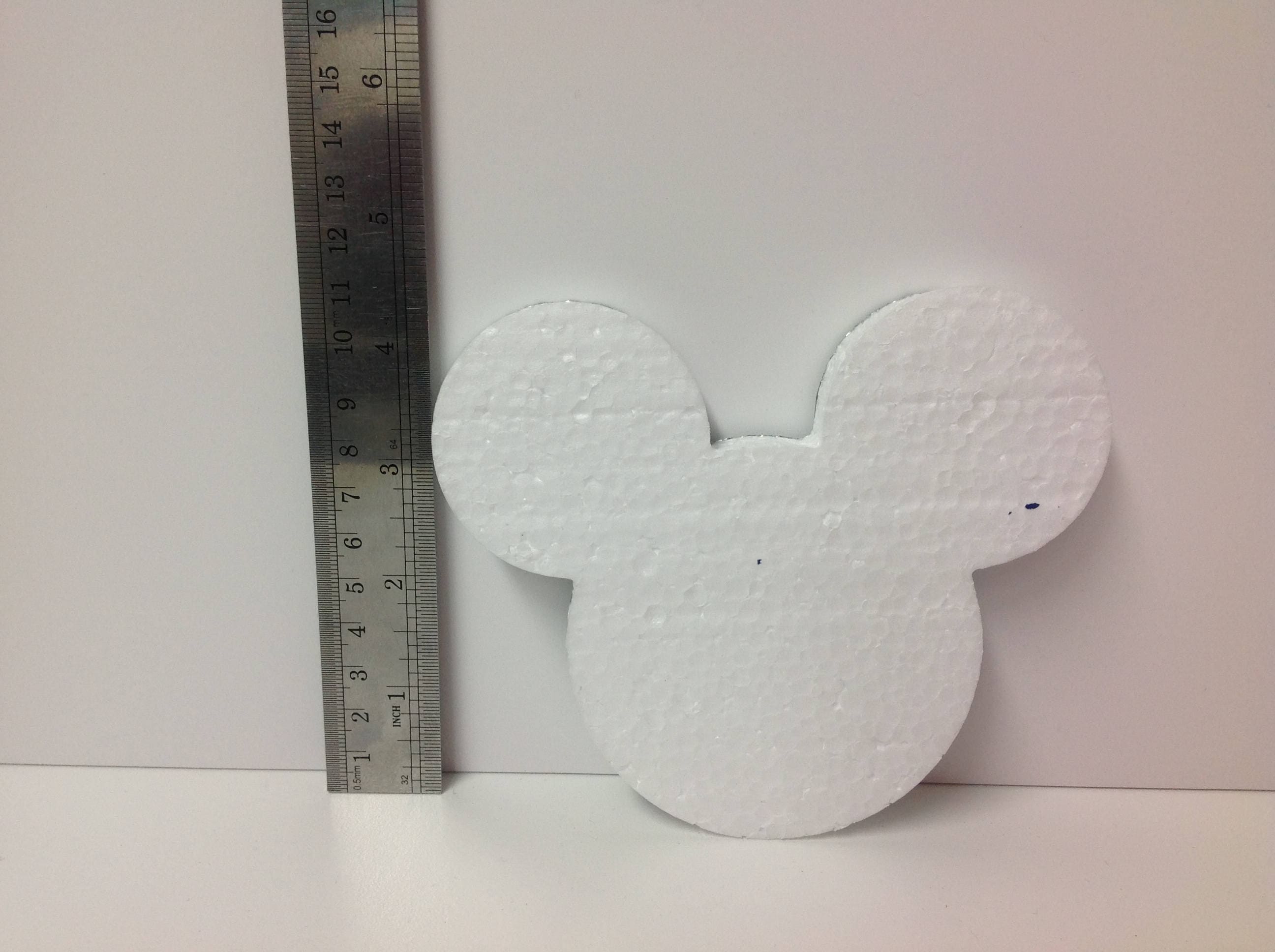 Small Mickey/ Minnie Mouse Foam Face | Etsy