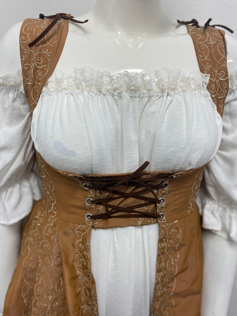 Medieval/renaissance Peasant Dress Costume/cosplay - Etsy