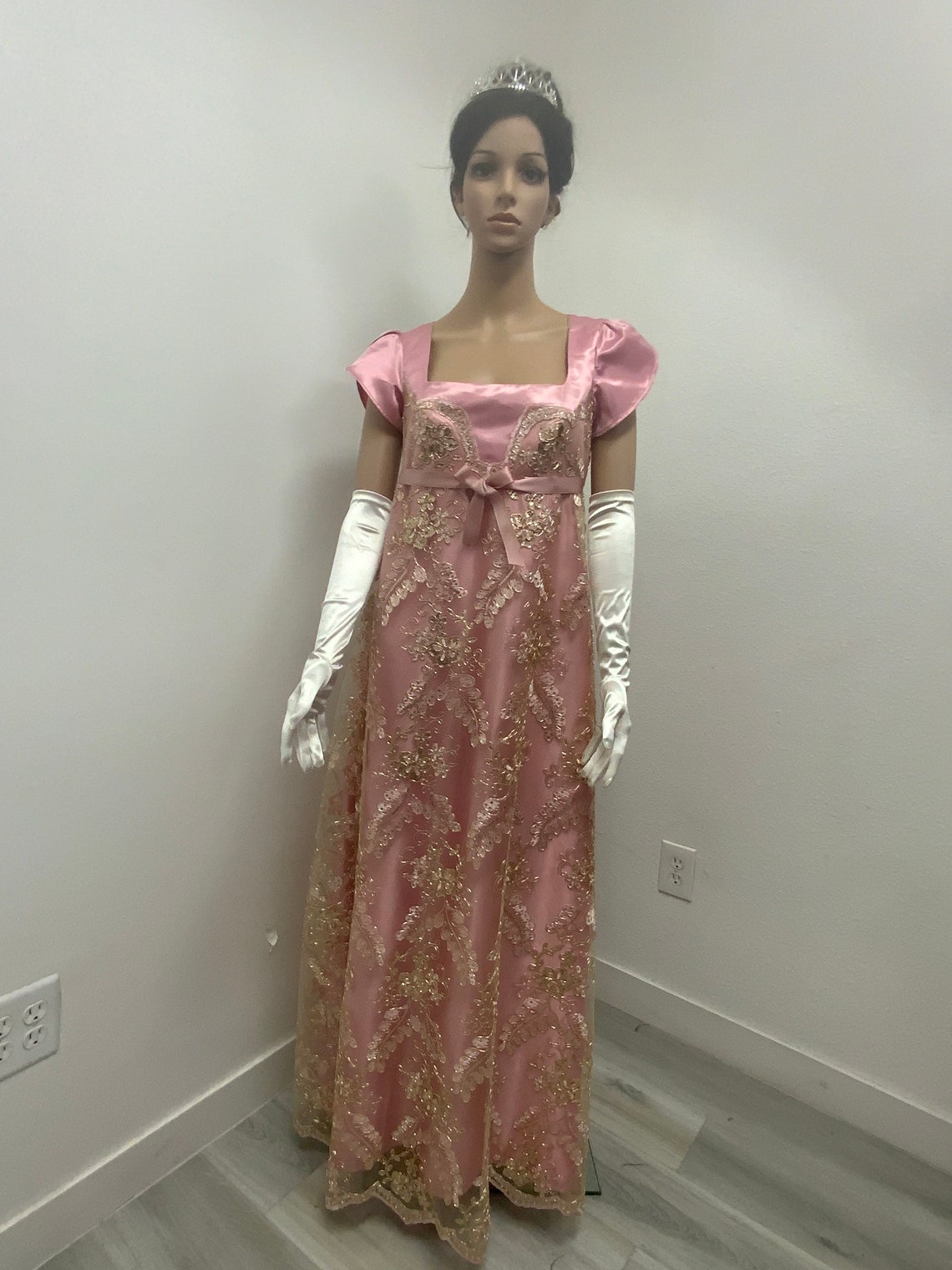 Regency/imperial Waist Style Dress/gown/costume - Etsy
