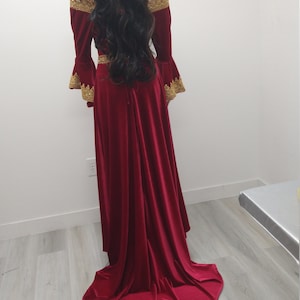 Red Medieval Queen Dress/costume/cosplay - Etsy