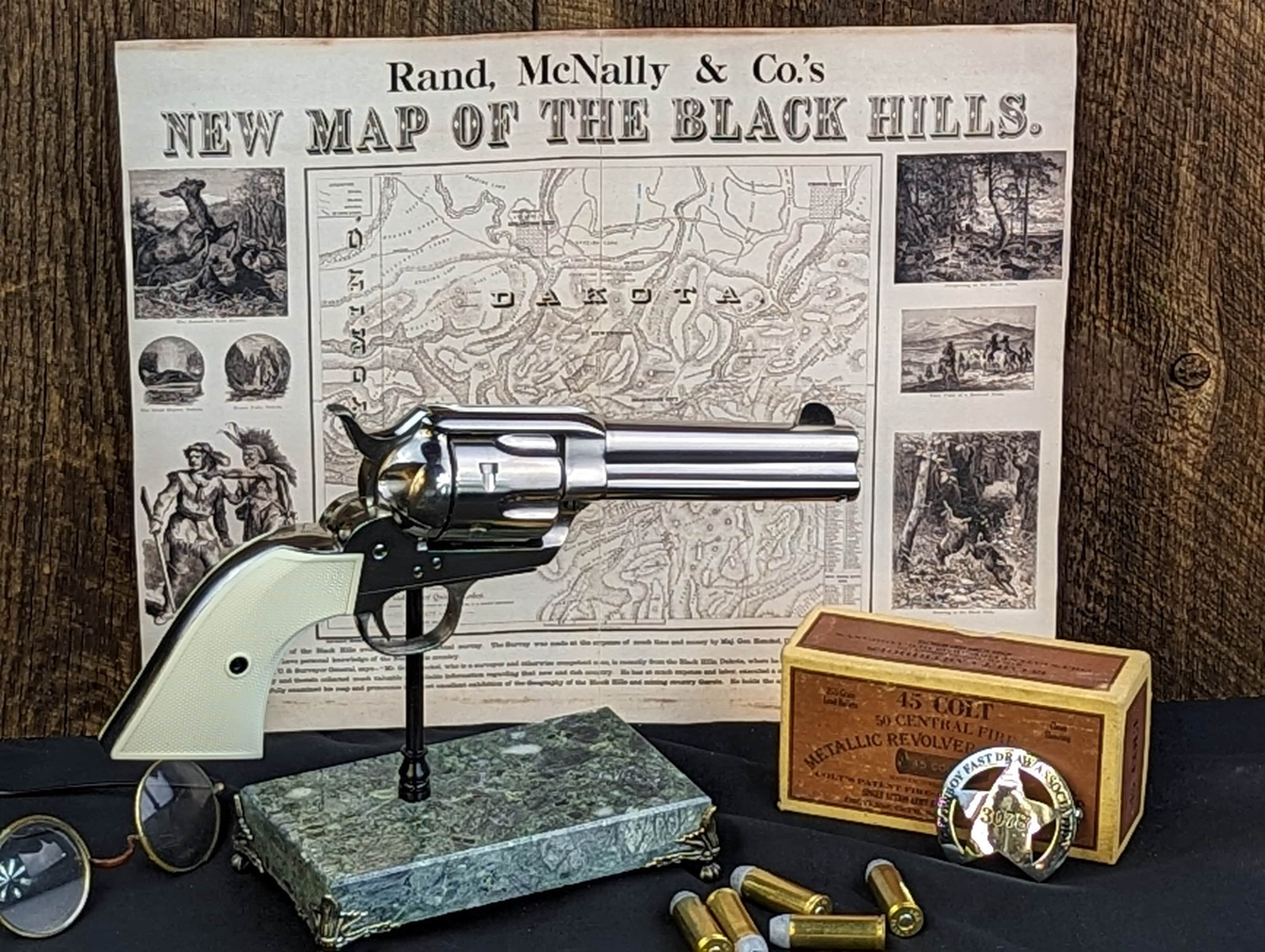 Revolver Stand Cowboy Action Shooting Colt Single Action Army Unique ...