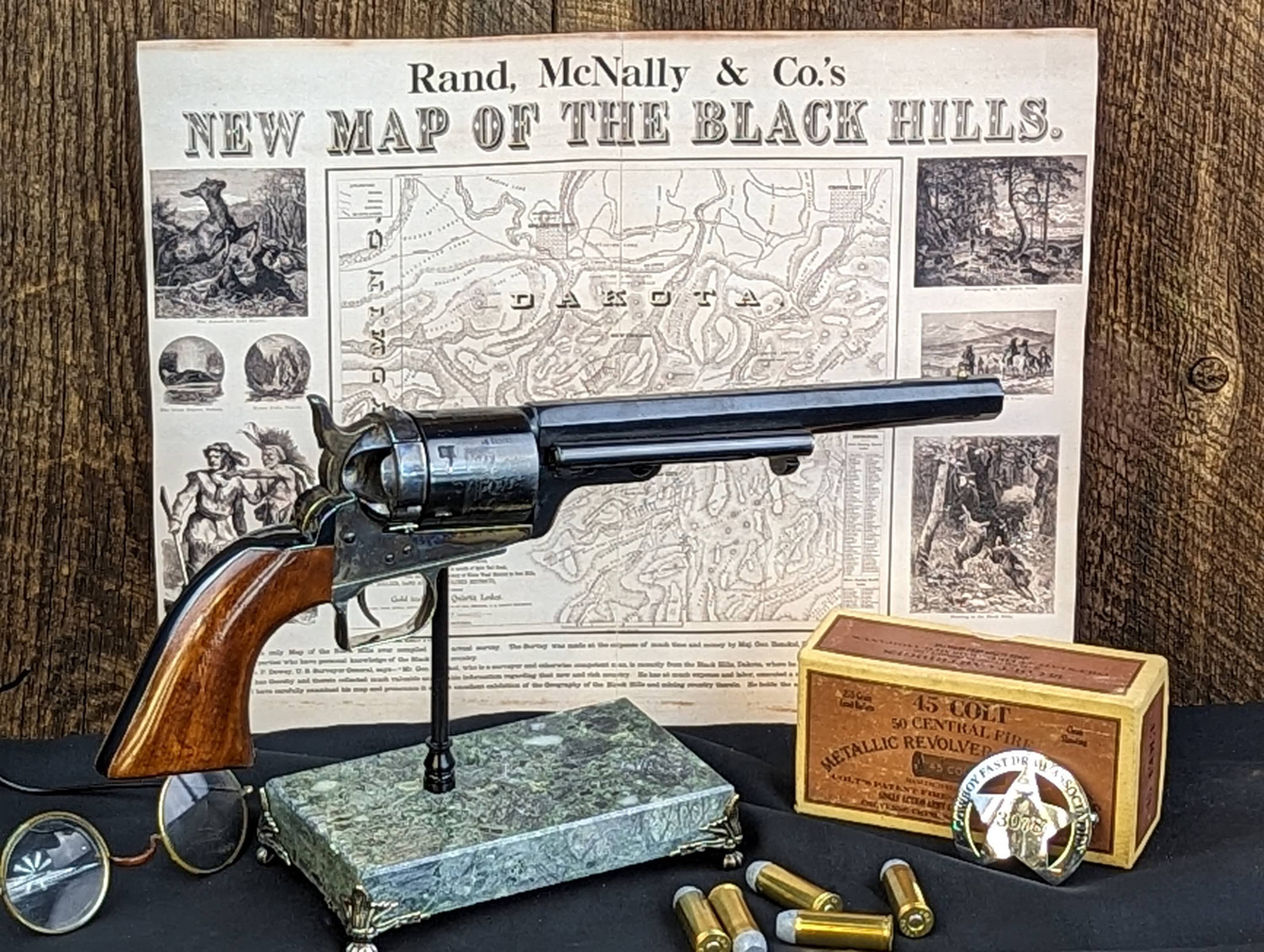 Revolver Stand Cowboy Action Shooting Colt Single Action Army Unique ...