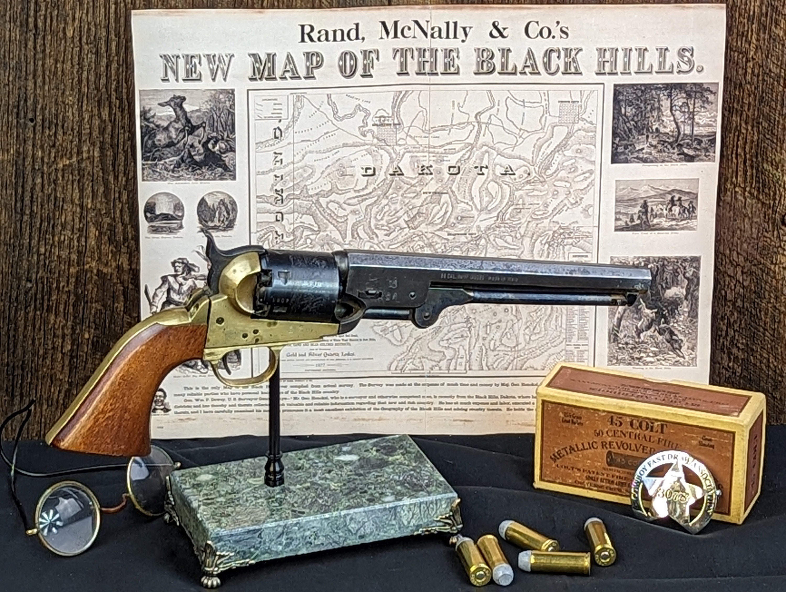 Revolver Stand Cowboy Action Shooting Colt Single Action Army Unique ...