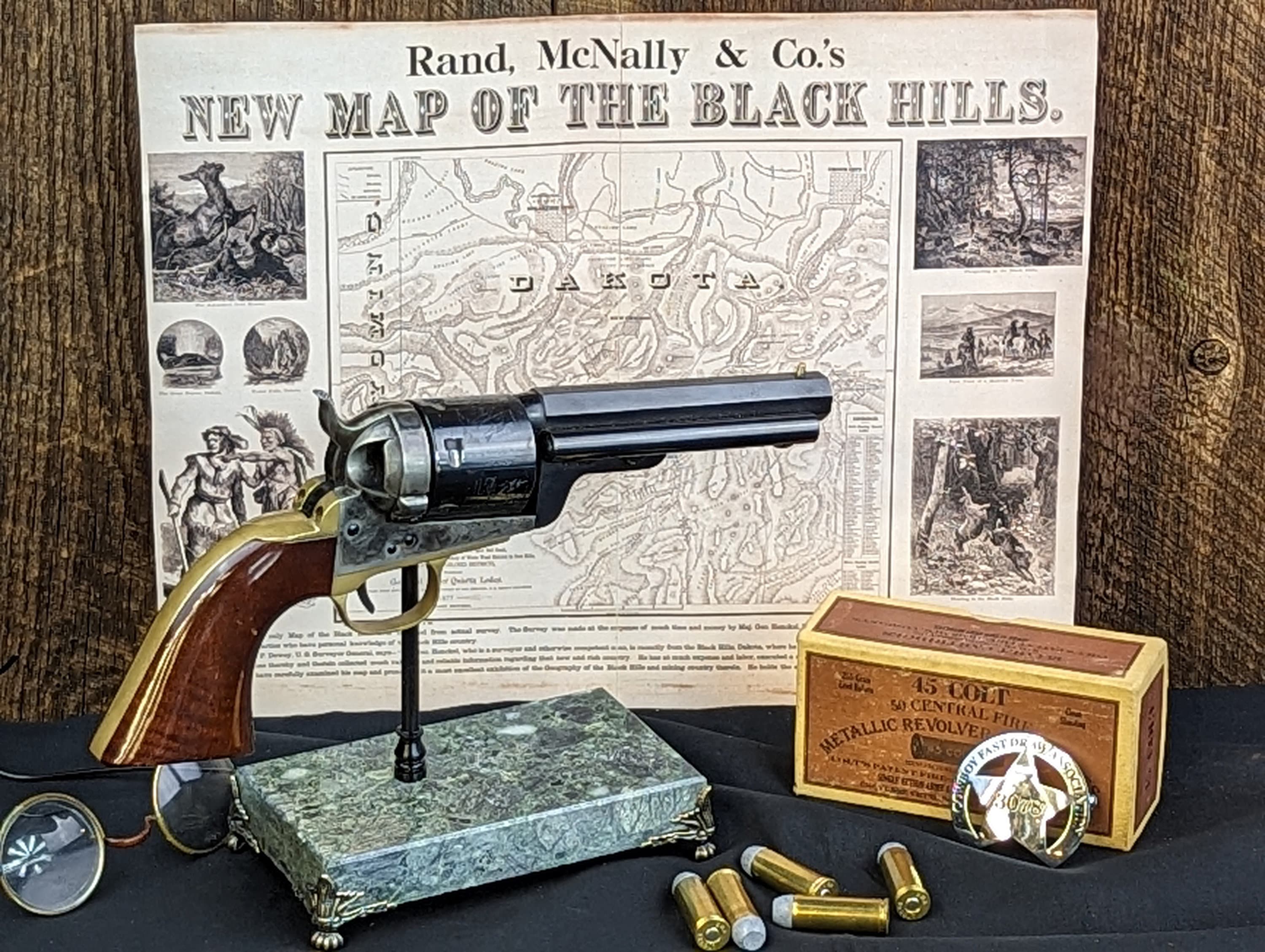 Revolver Stand Cowboy Action Shooting Colt Single Action Army Unique ...