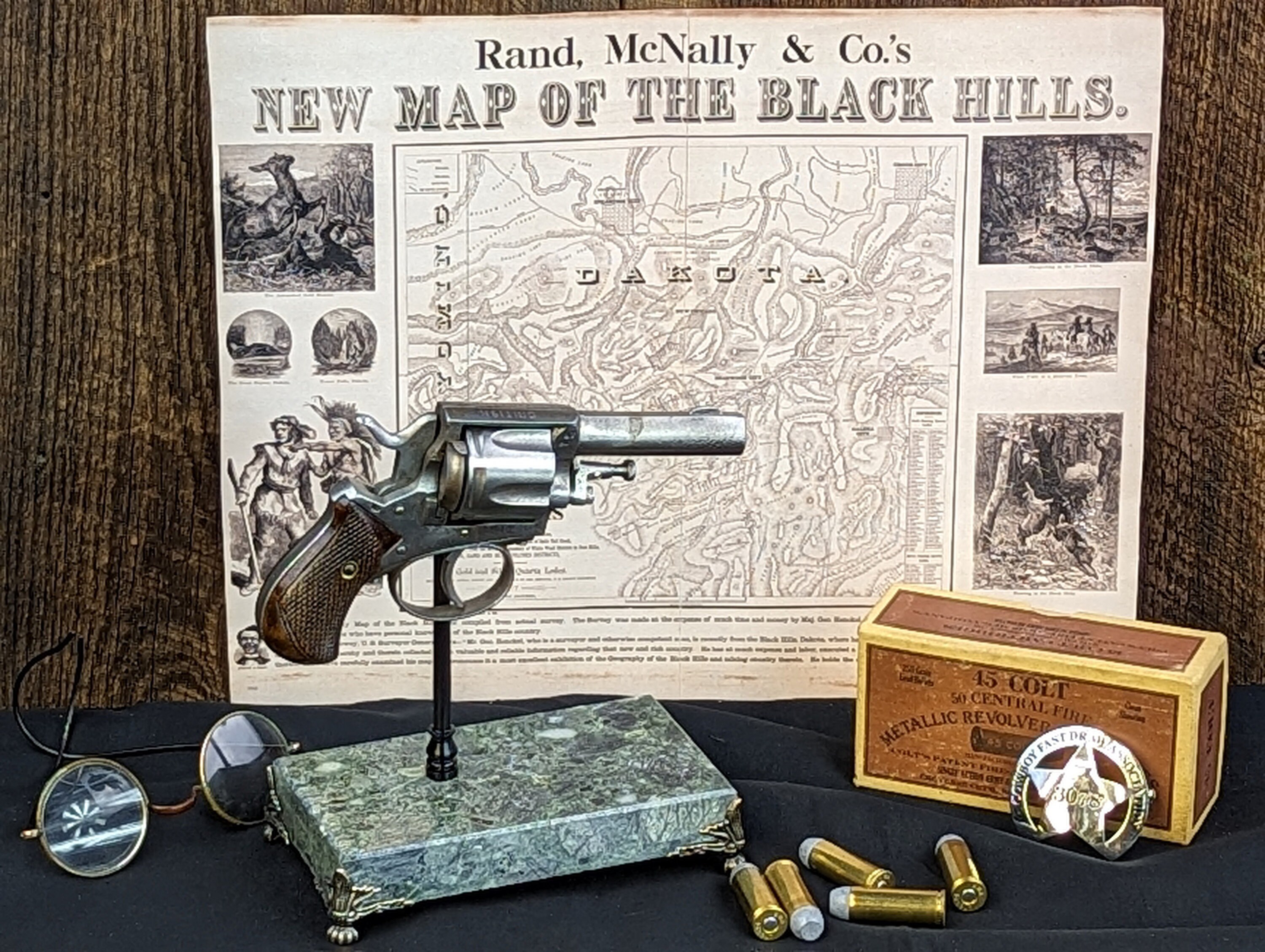 Revolver Stand Cowboy Action Shooting Colt Single Action Army Unique ...