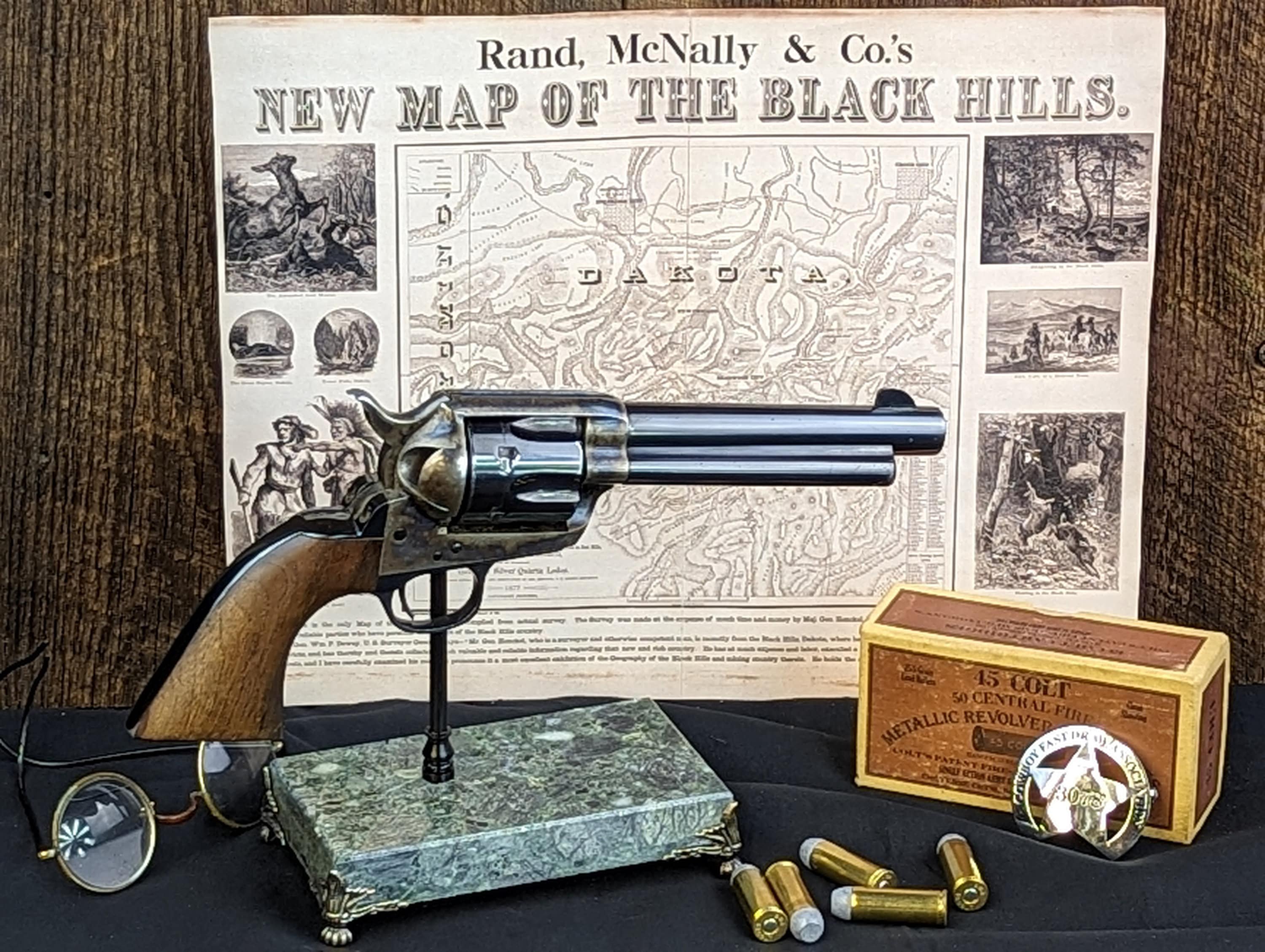 Revolver Stand Cowboy Action Shooting Colt Single Action Army Unique ...