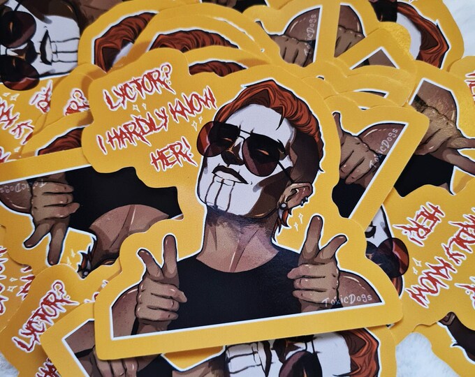 Lyctor I Hardly Know Her Sticker - Etsy