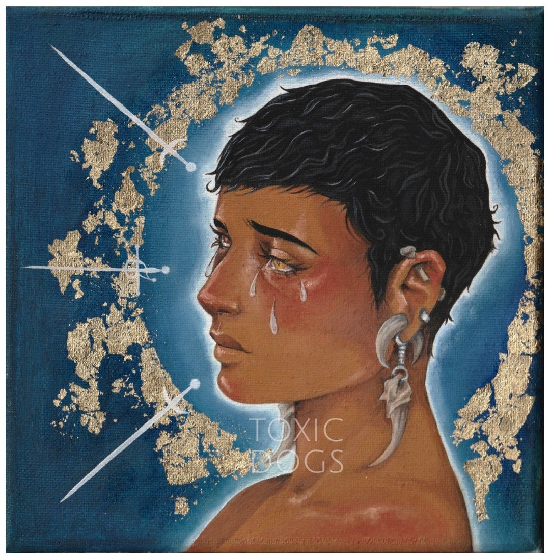 The Weeping Lyctor - Harrow the Ninth Print - Etsy