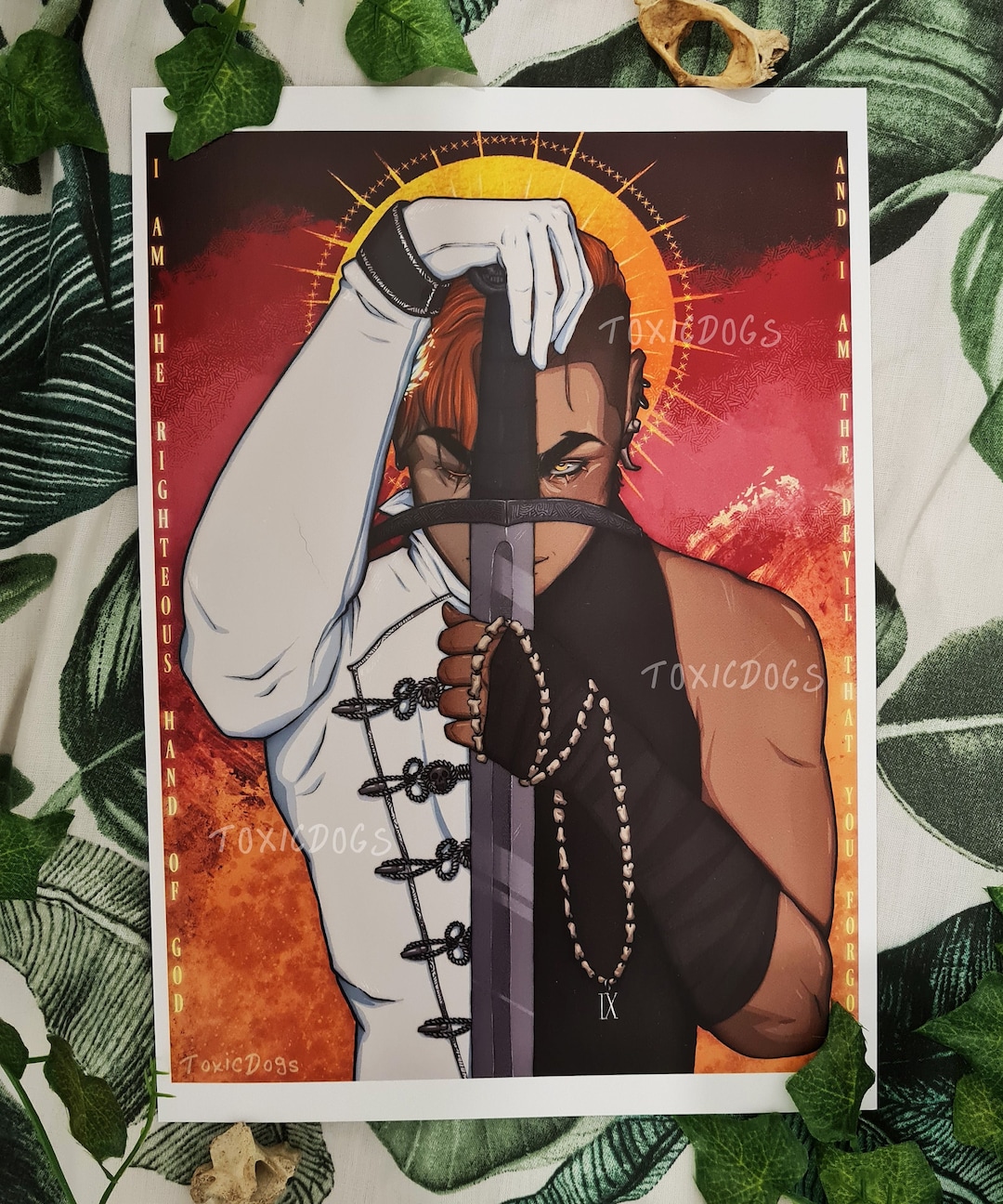 Righteous Hand Art Print - Etsy