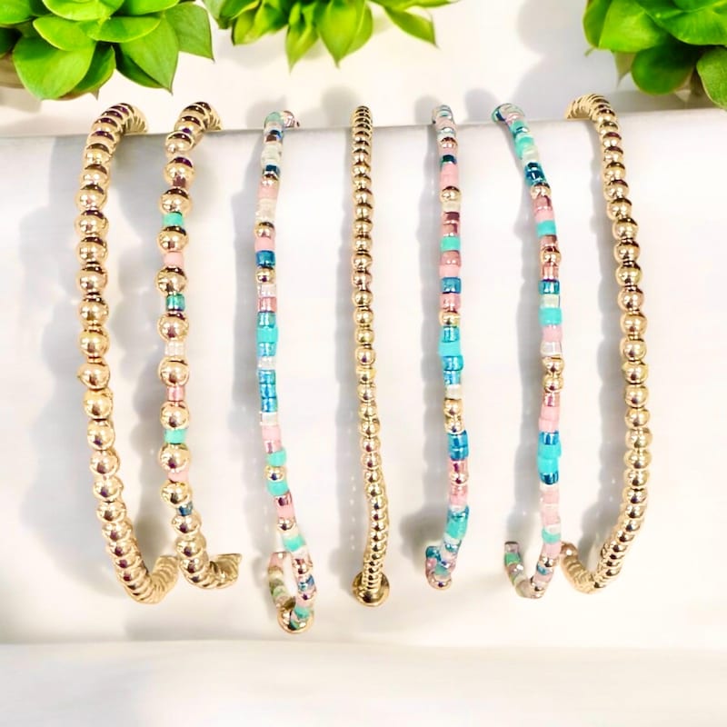 Seed Bead Bracelet - Etsy