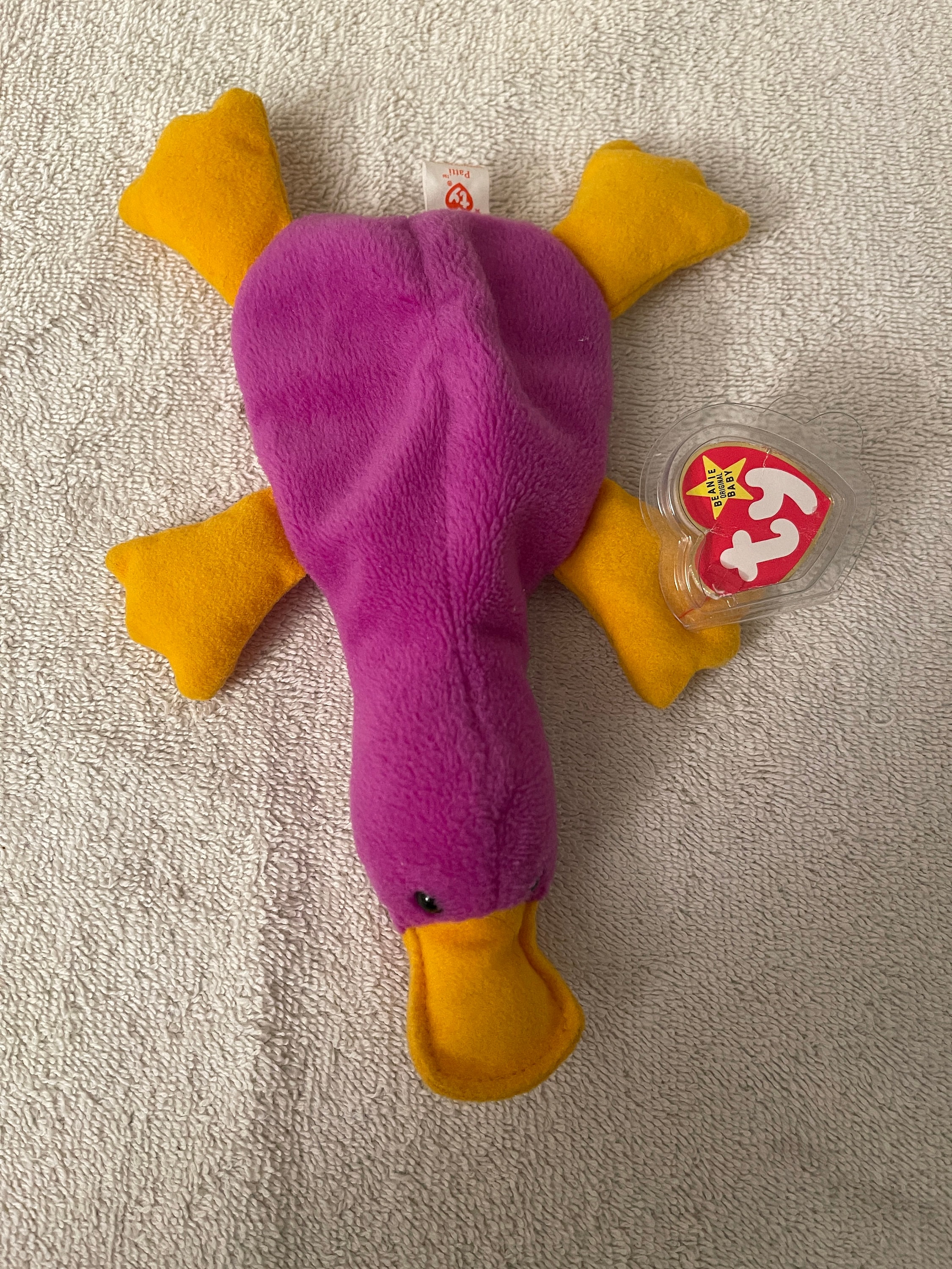 Ty Beanie Babies Patti the Platypus Plush Toy 4025 Very Rare With PVC ...