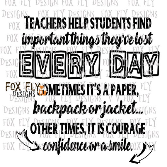 Teacher Help Students Find SVG Cricut Silhouette Sign Plaque | Etsy