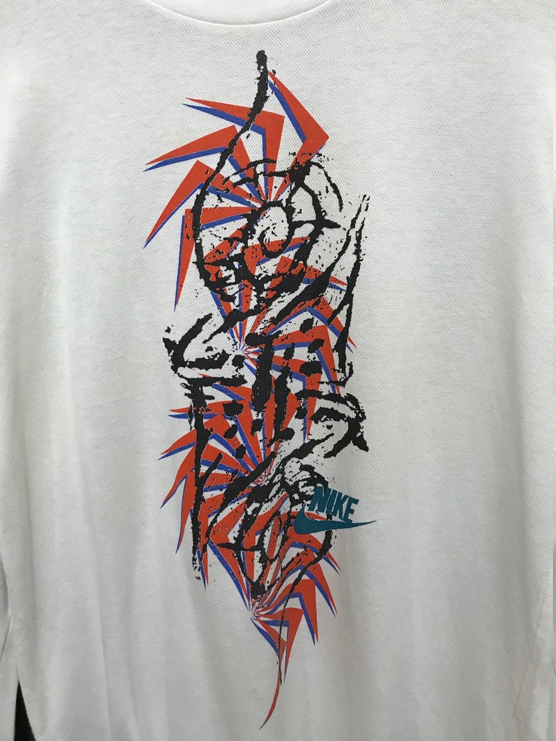 Vintage Nike Red Tag Manga Larga - Etsy España