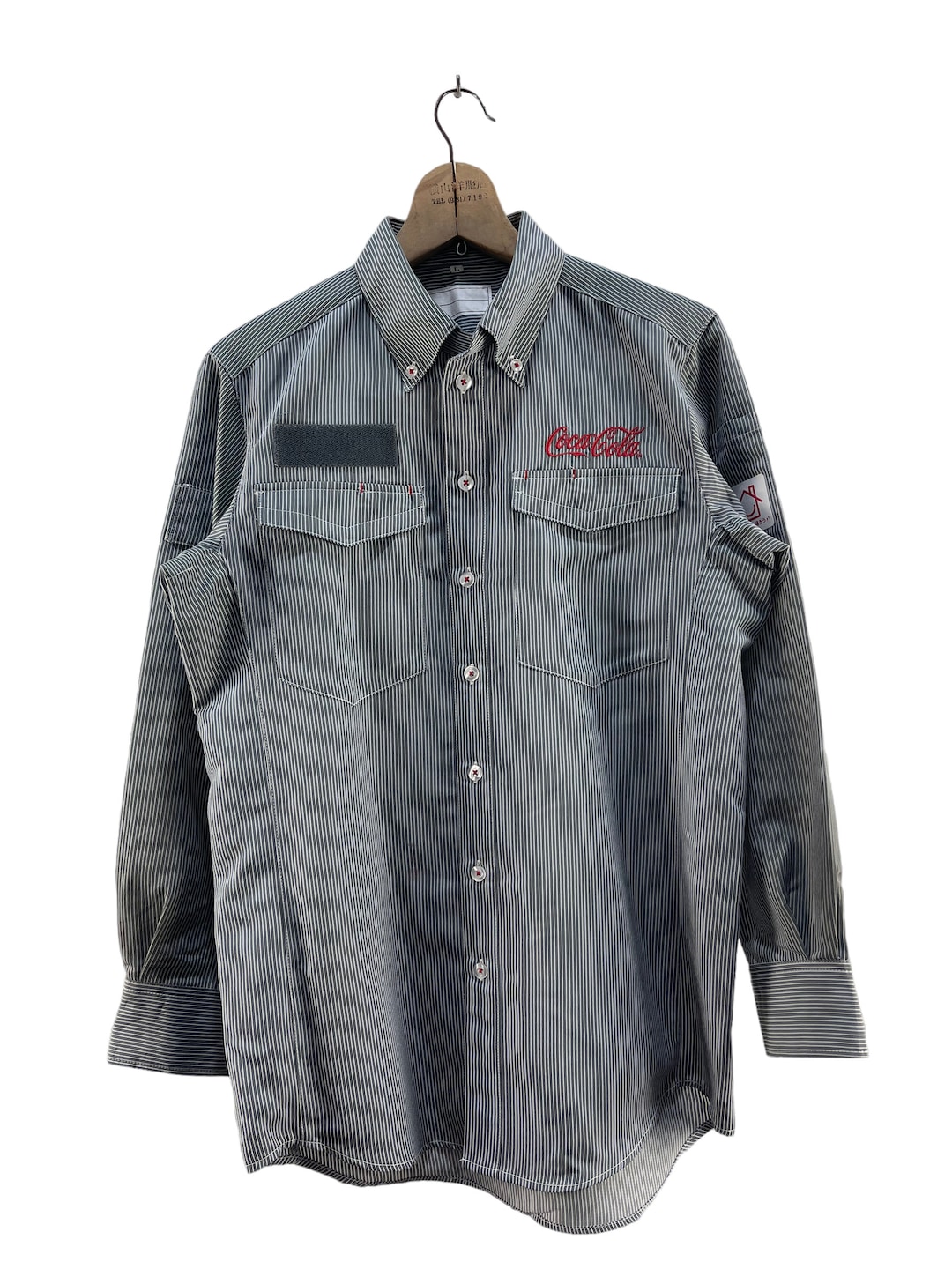 Vintage Coca Cola Uniform Worker Button Shirt - Etsy