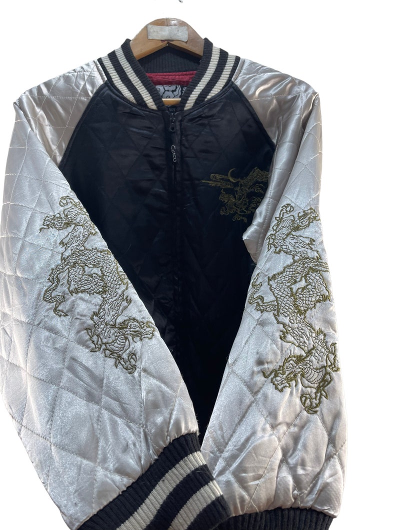 Vintage Dragon Sukajan Japanese Jacket - Etsy