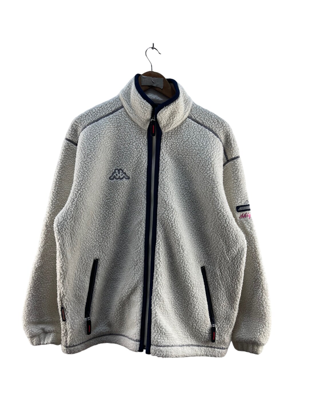 Vintage Kappa Fleece Jacket - Etsy