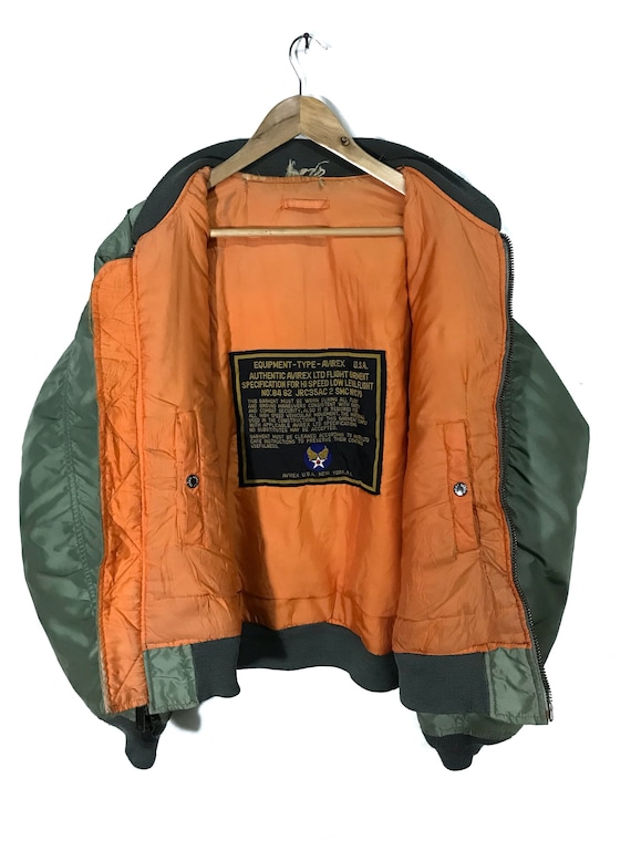 Vintage Surprise Attack Avirex USA Flyer’s Man Interm… - Gem