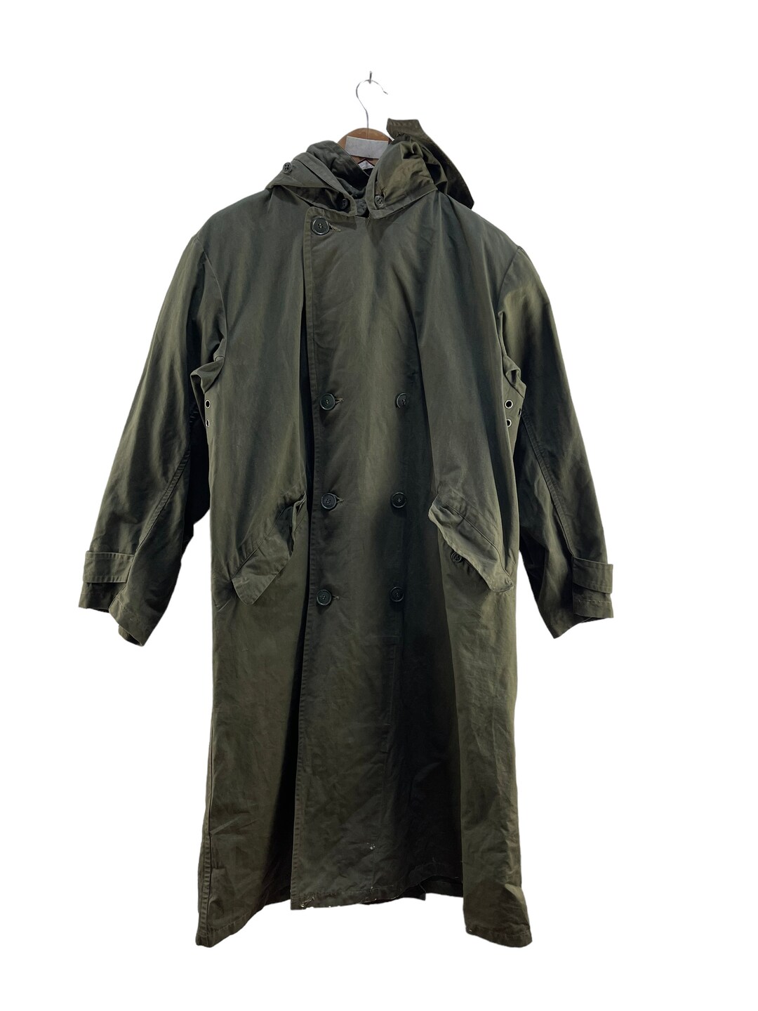 Vintage Parka Army Military Trench Coat Jacket - Etsy