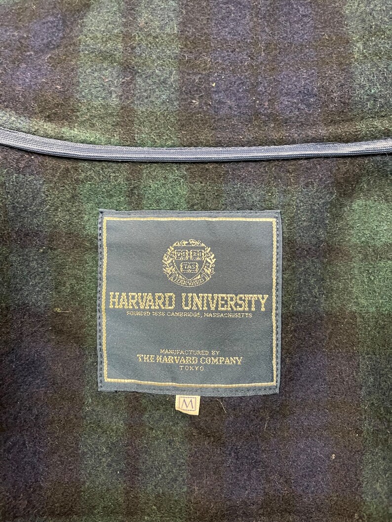 Vintage Harvard University Duffle Coat Jacket - Etsy