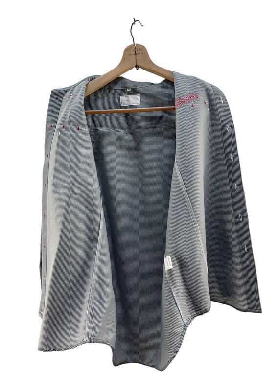 Vintage Coca Cola Uniform Worker Button Shirt - Gem