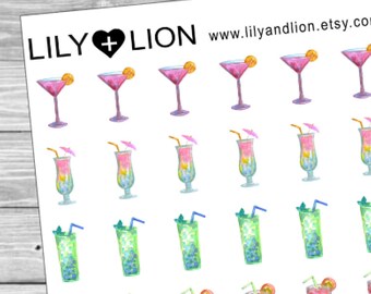 Alcohol stickers | Etsy