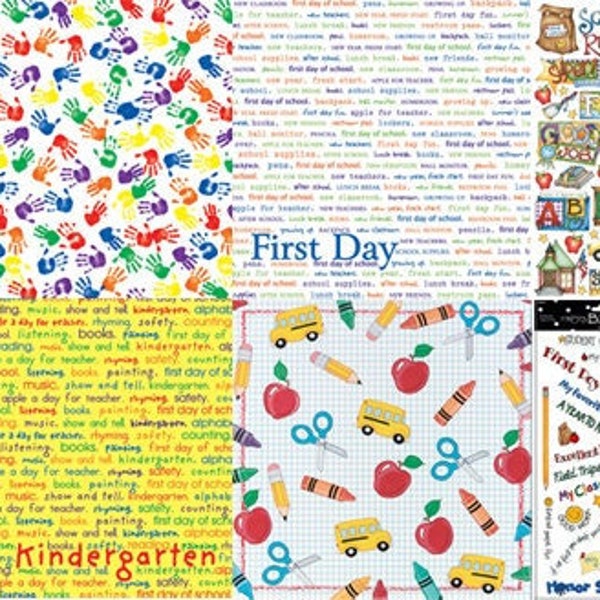 School Scrapbook - Etsy