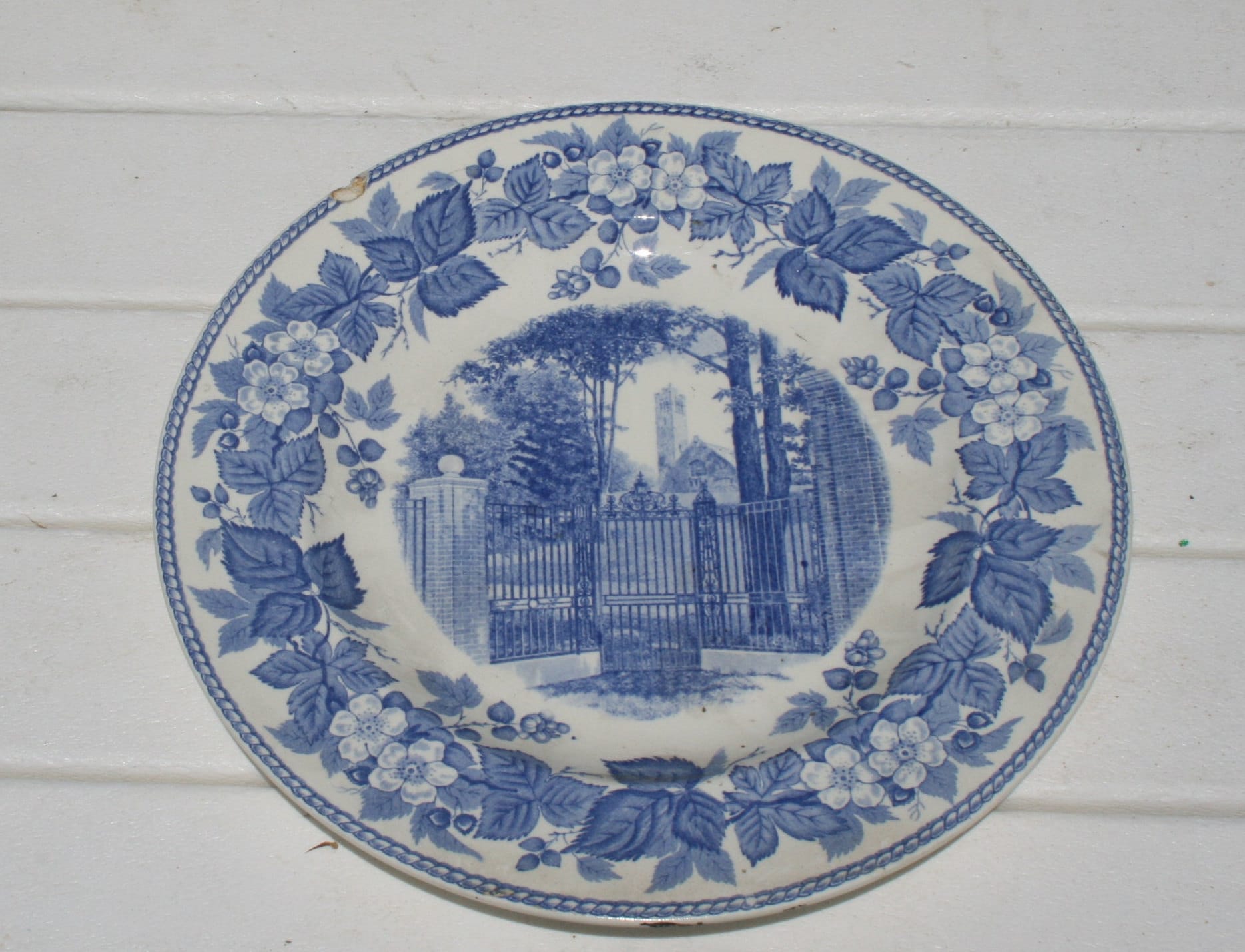 RARE 1944 Tufts College Goddard Chapel Leonard Carmichael Wedgewood ...