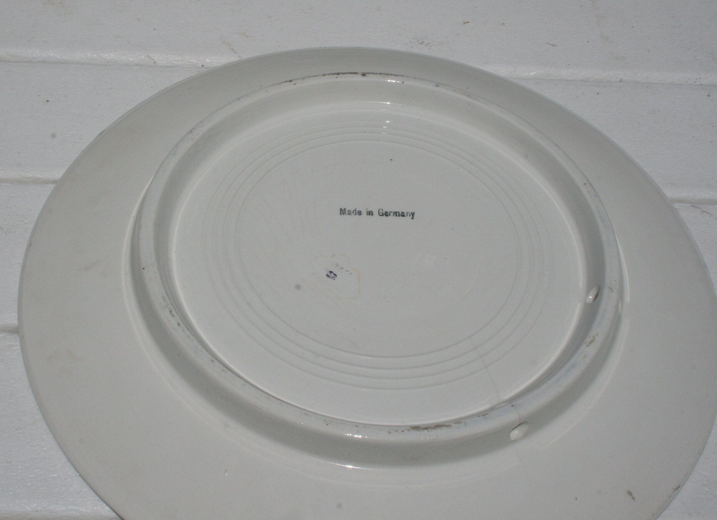 RARE Delft Made in Germany Dutch Harbor Plate PRISTINE CONDITION # 69 ...