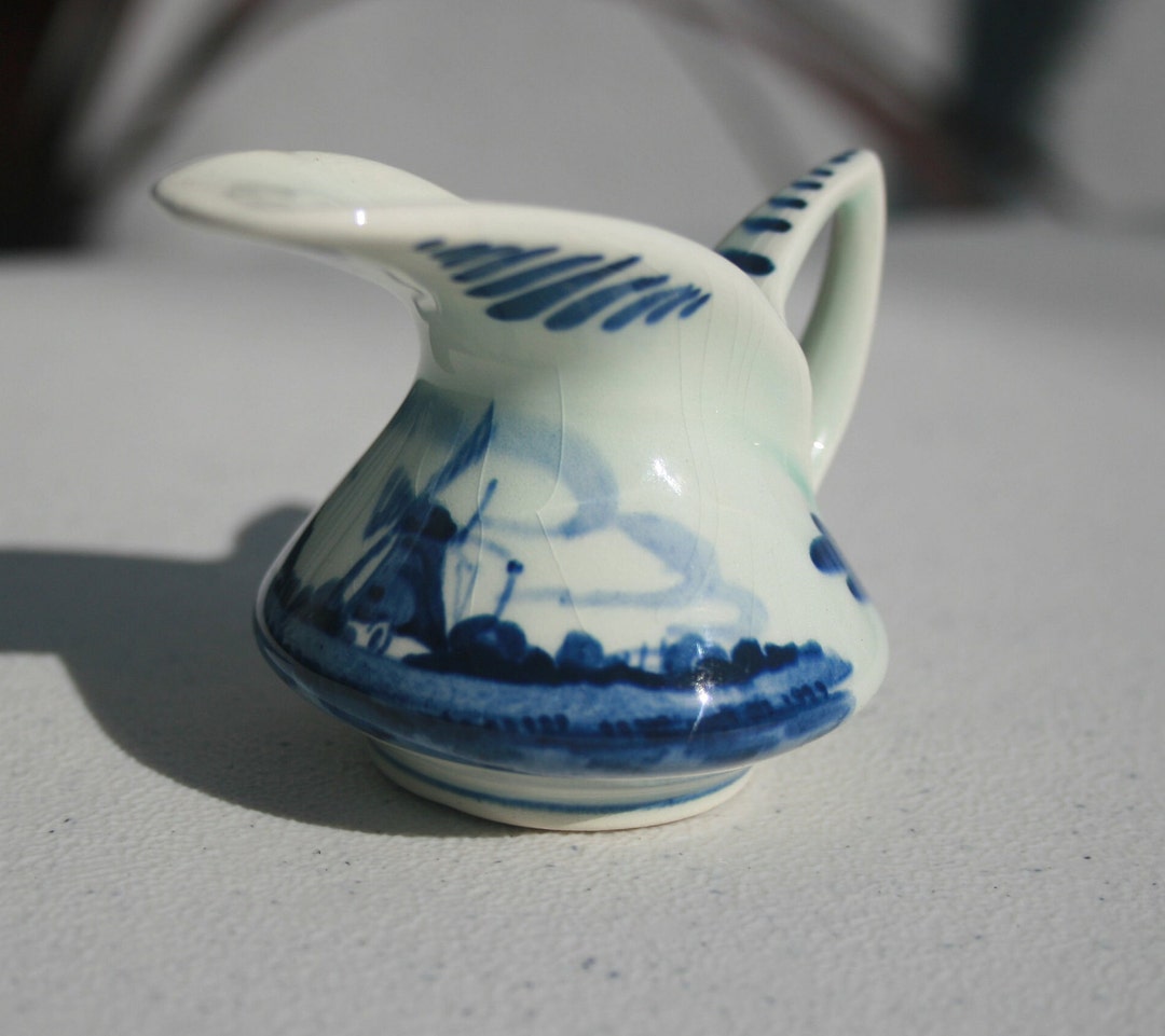 Vintage Delft 1434 Beaked Milk/cream Pitcher Long Spout #15 - Etsy